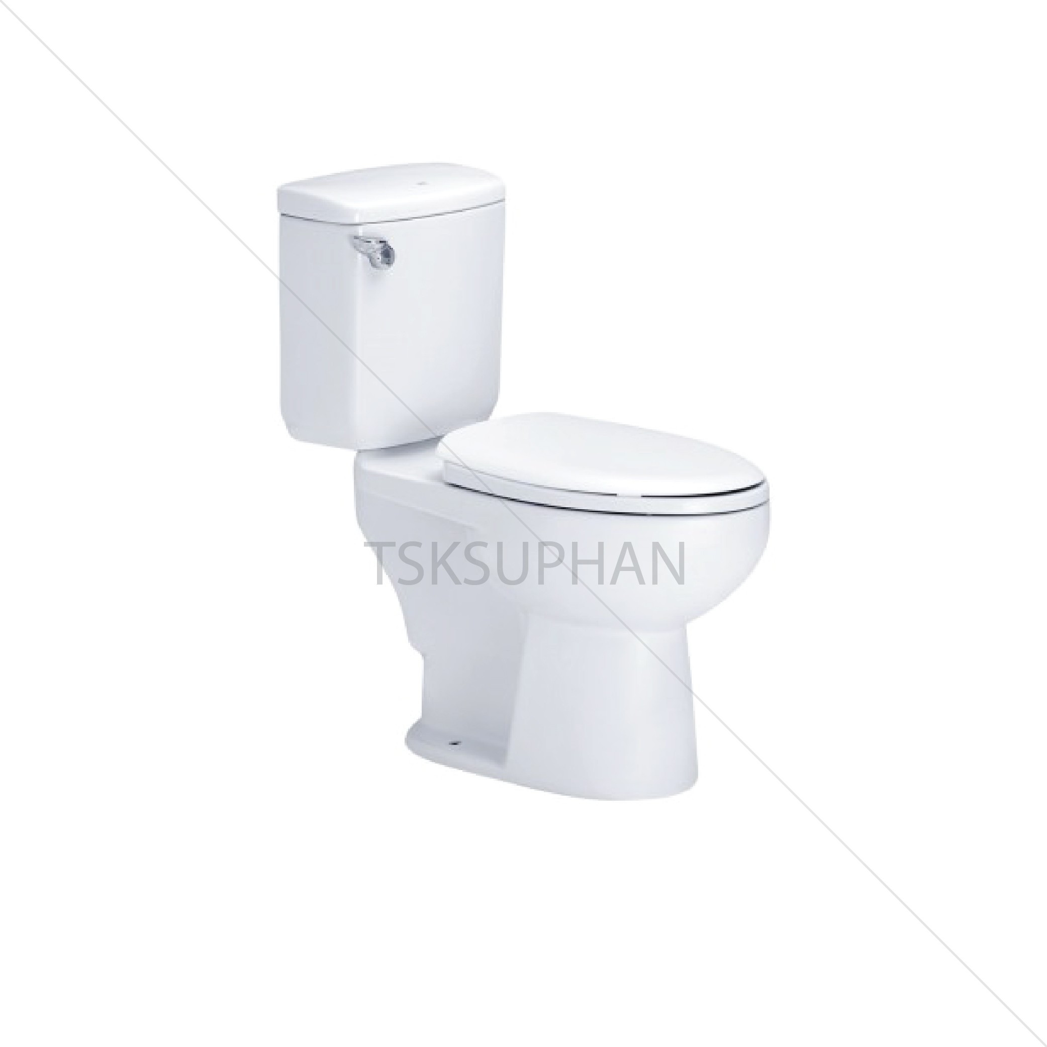 C1302 โถส้วม ซิดนีย์ ขาว